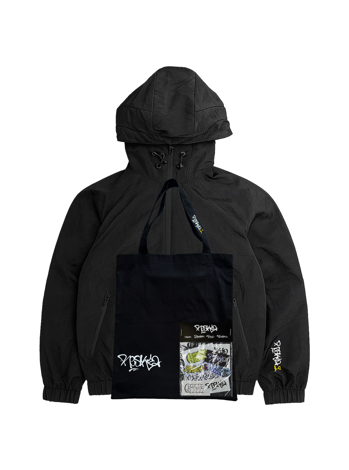 Kit Windbreaker + Bag + Stickers – Resk12